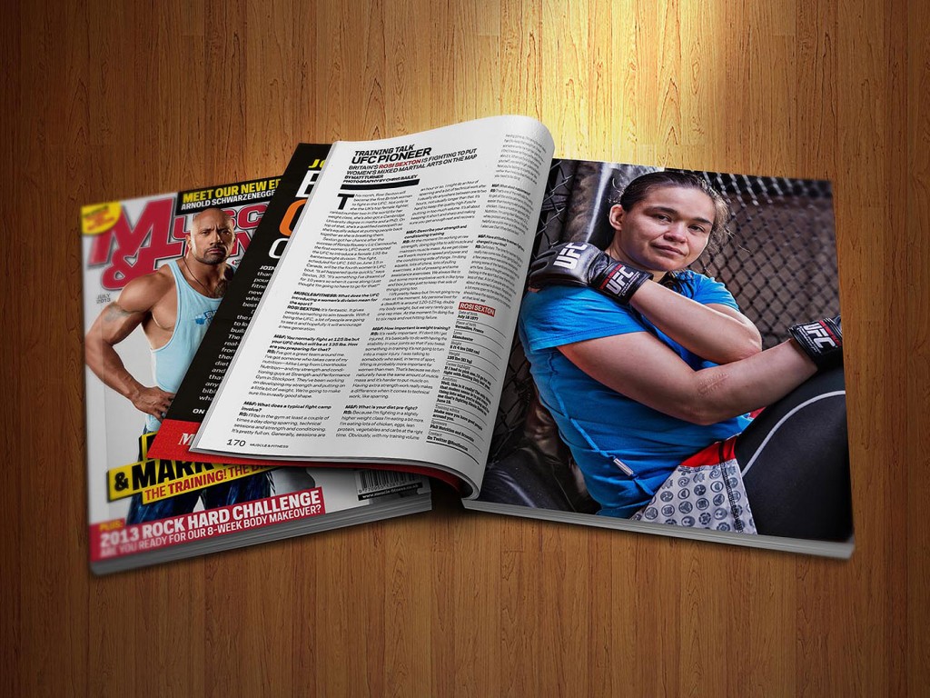 Rosi Sexton: Exclusive Training Feature with UFC Fighter and Muscle&Fitness